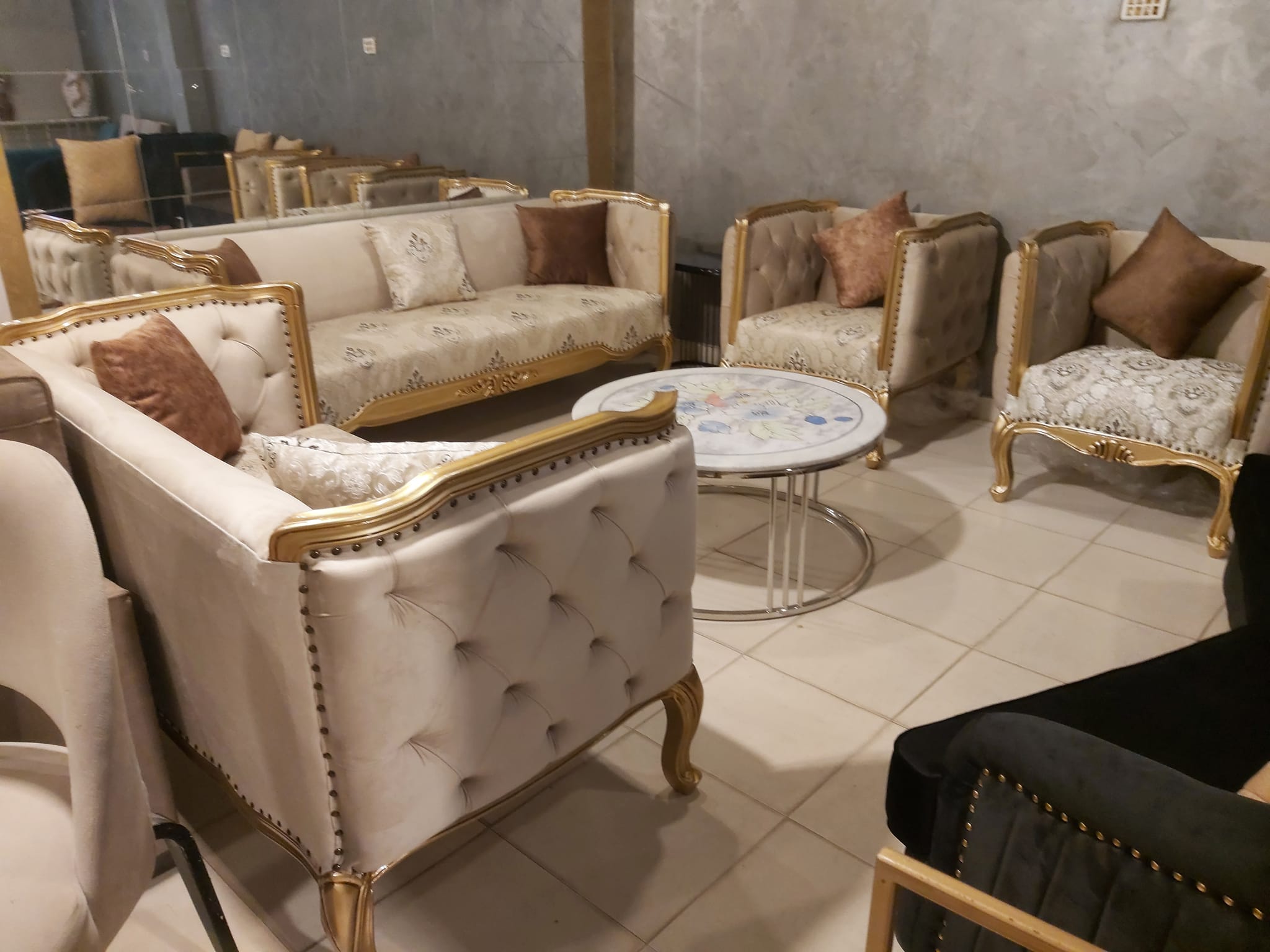 Get sofa set with most beautiful color scheme theme & design.
