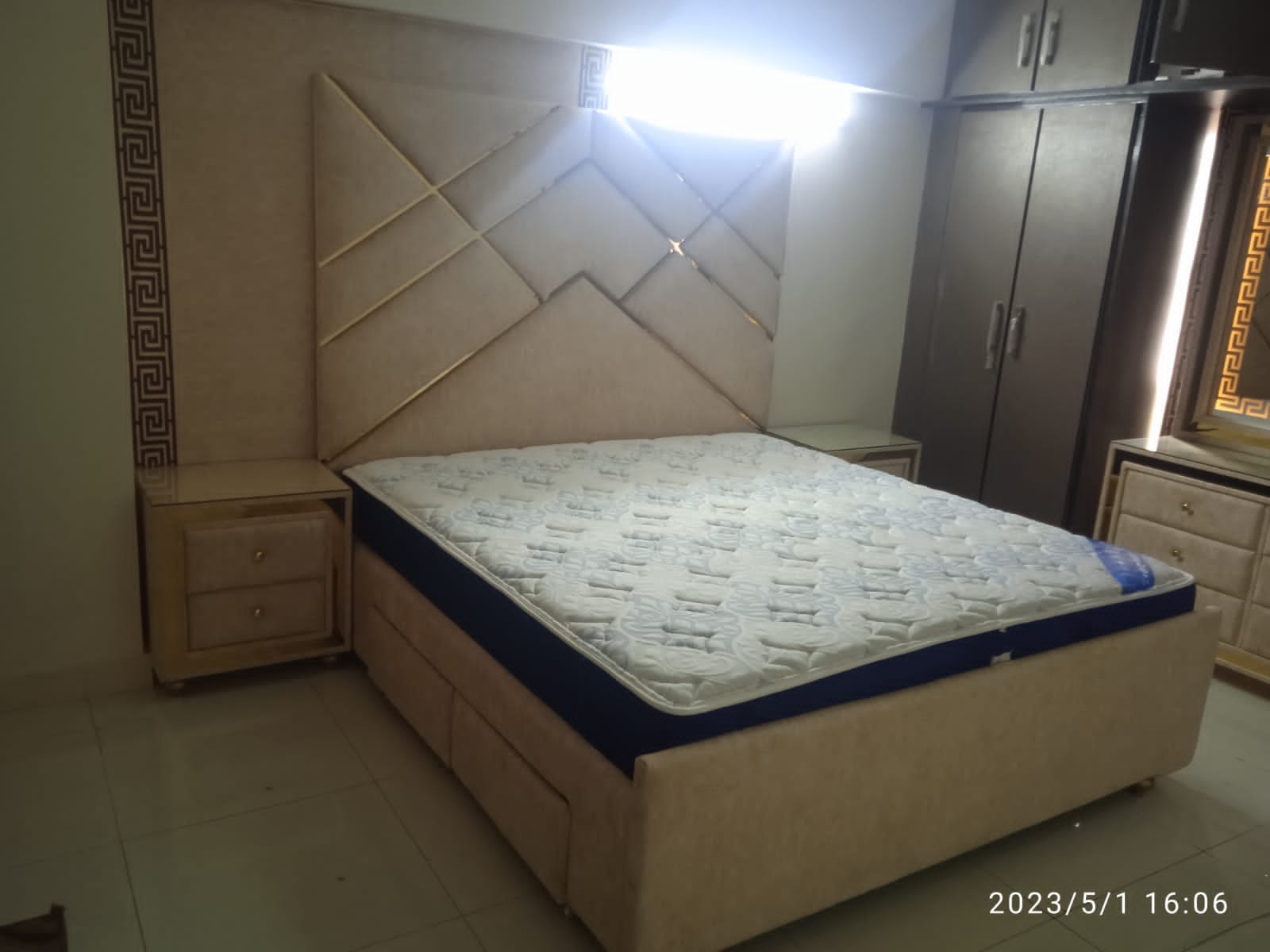 Turkish bedroom set along with beautiful theme & design for home